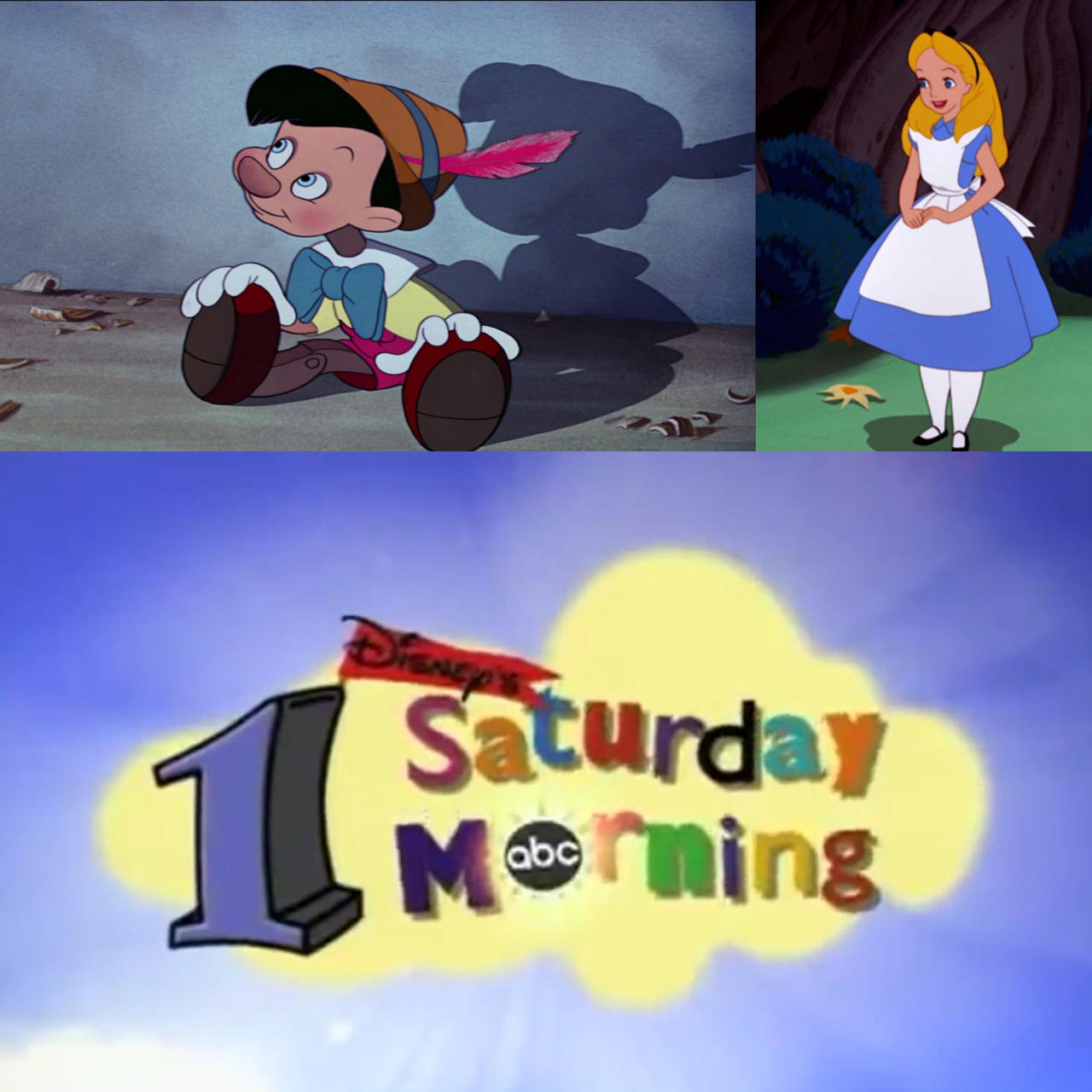 Alice And Pinoke Watch Disney's 1 Saturday Morning by MaxGoudiss on ... Alice And Pinoke Watch Disney's 1 Saturday Morning by MaxGoudiss on ...