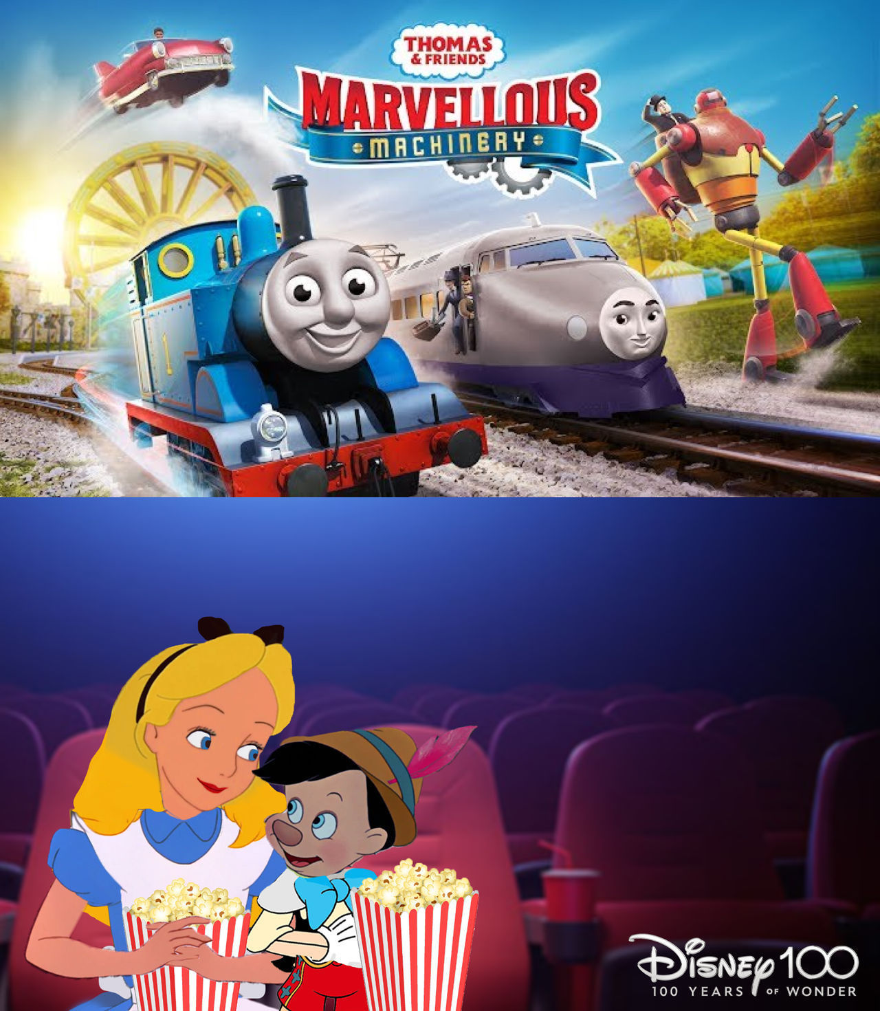 Alice And Pinocchio Watch Marvellous Machinery By Maxgoudiss On Deviantart