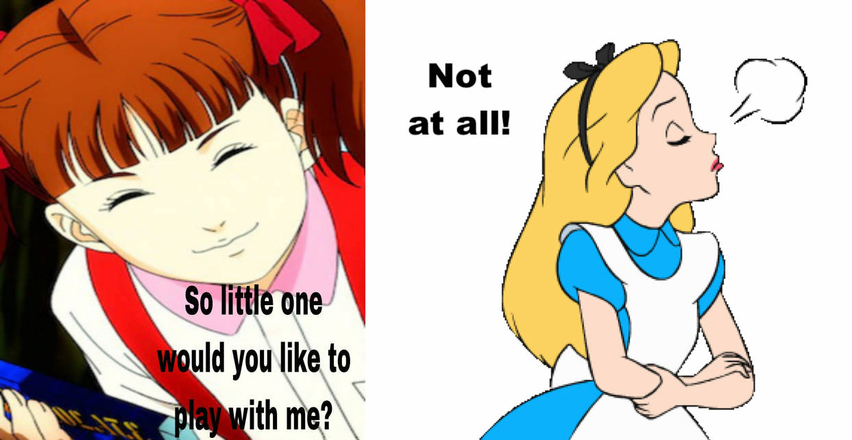 Alice Refuses To Play With Kuriko By Maxgoudiss On Deviantart