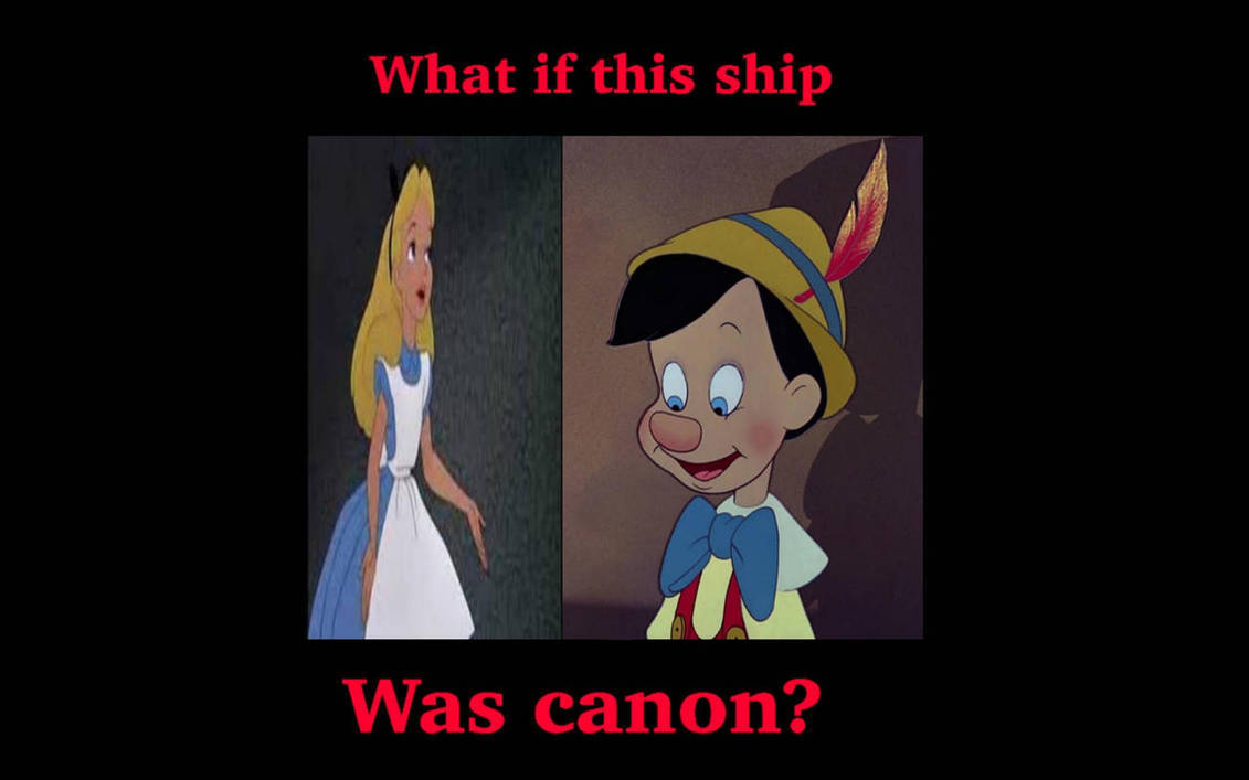 What If Alice X Pinocchio Was Canon By Maxgoudiss On Deviantart
