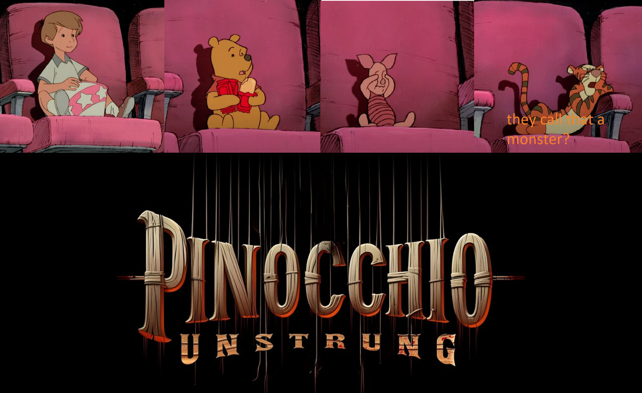 Pooh and Friends watching Pinocchio Unstrung by MaxGoudiss on DeviantArt Pooh and Friends watching Pinocchio Unstrung by MaxGoudiss on DeviantArt