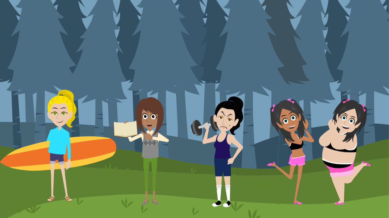 Total Drama The Girls Of Killer Bass By Kksrandomartworks On Deviantart
