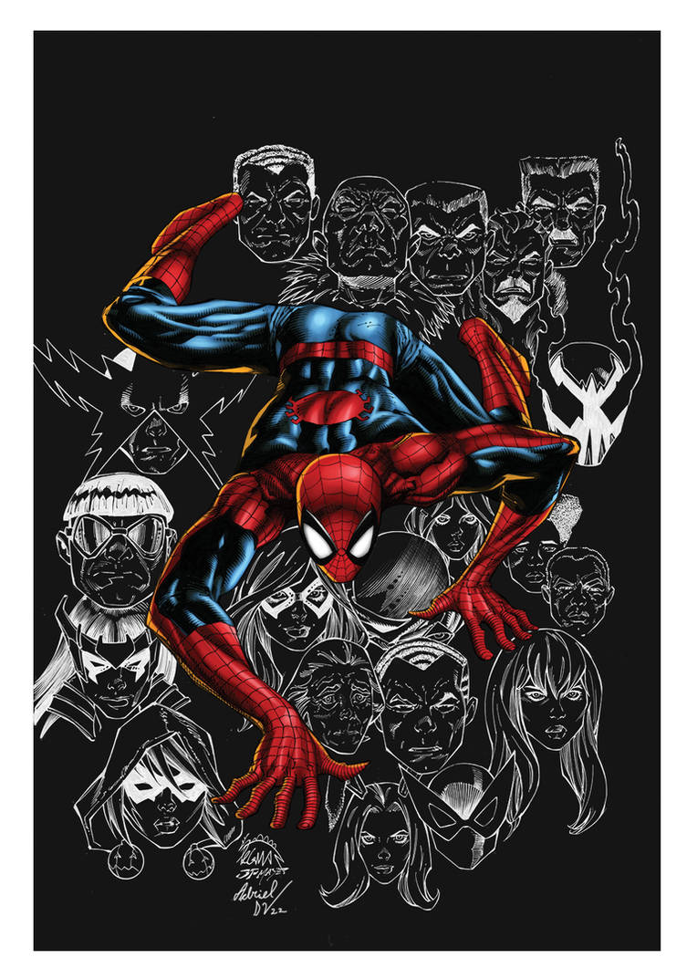 Spider Man Cover Colors Sample By Adrieldallavecchia On Deviantart