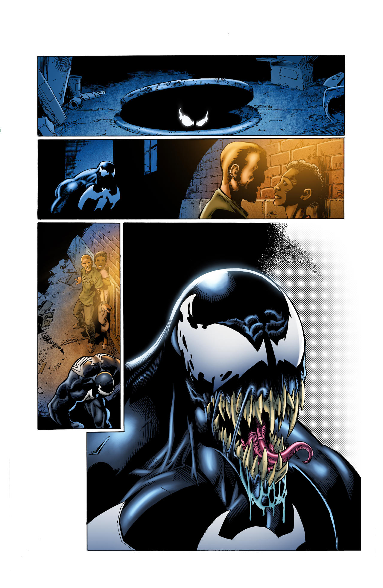 Venom Page Colors Sample By Adrieldallavecchia On Deviantart