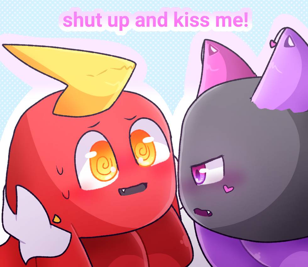 Just Kiss Me Already By Jestereatingacookie On Deviantart
