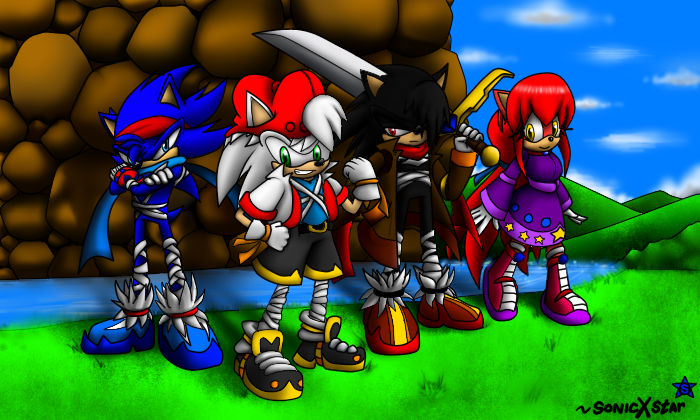 Sonicxstar Team Sonic Boom Style By Ex Star On Deviantart