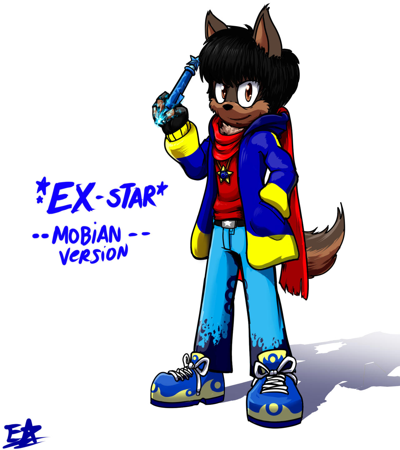 Ex Star Mobian Version By Ex Star On Deviantart