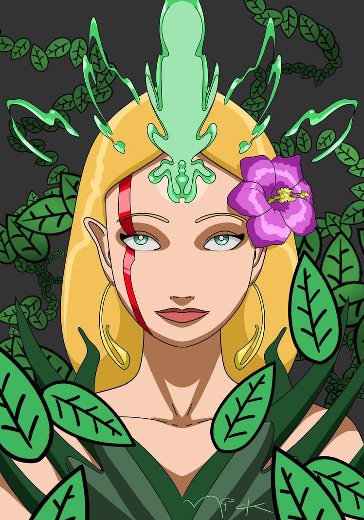 Female Elf By Nikkolausdoom On Deviantart
