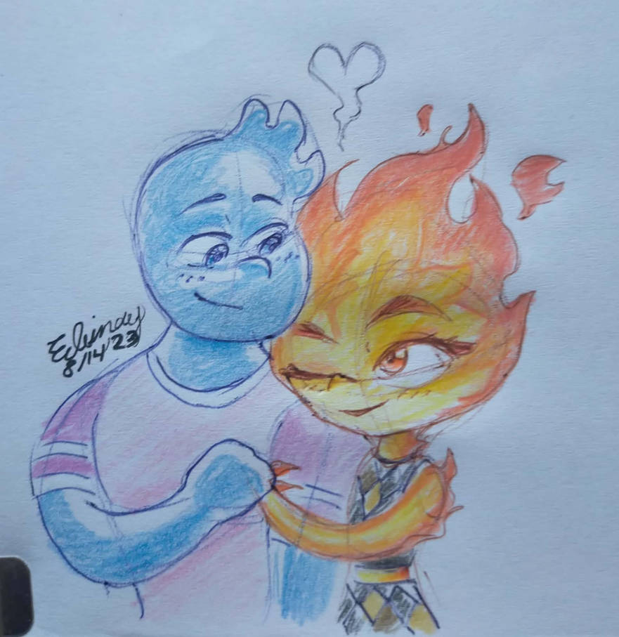 Wade X Ember By Supermonsterfan On Deviantart