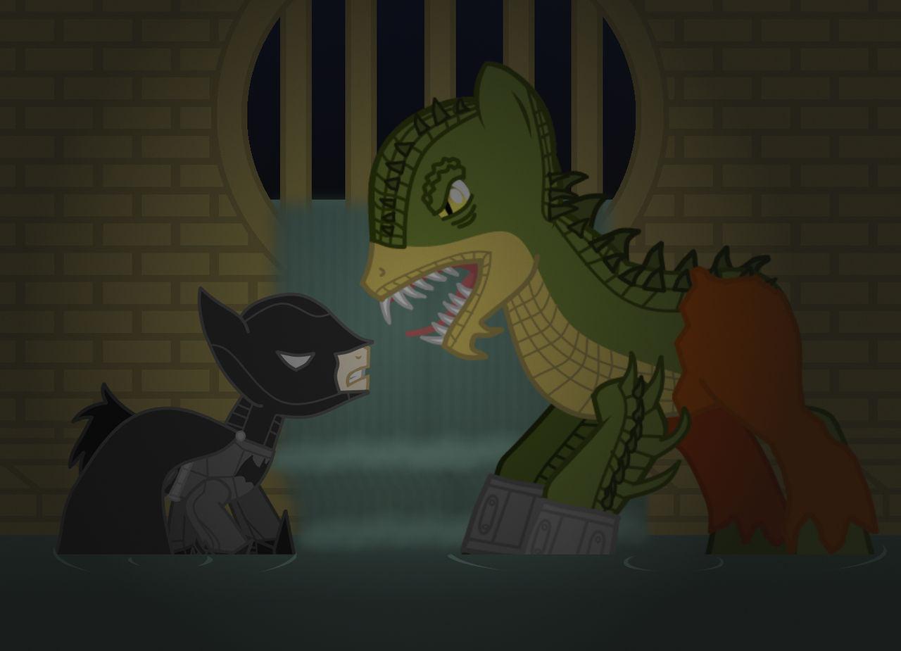 Batman Vs Killer Croc By Cwe99999999000 On Deviantart