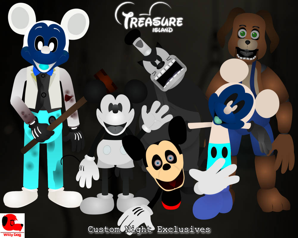Custom Night Exclusive Characters Fnati 2020 By Cs888901 On Deviantart