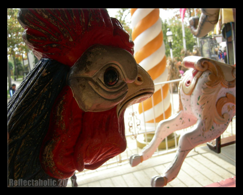 Carousel rooster by Reflectaholic on DeviantArt