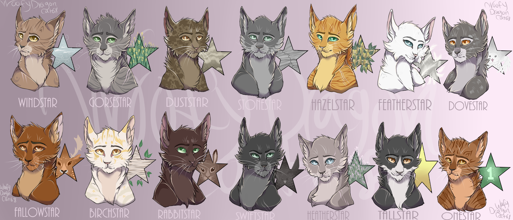 Leaders Of Windclan By WoofyDragon On DeviantArt leaders-of-windclan-by-woofydragon-on-deviantart