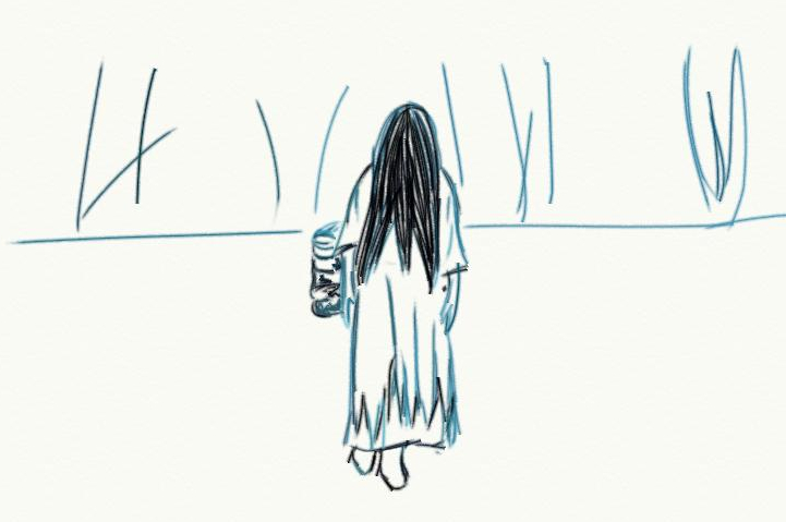 Samara at Well by thepromisedwomb on DeviantArt