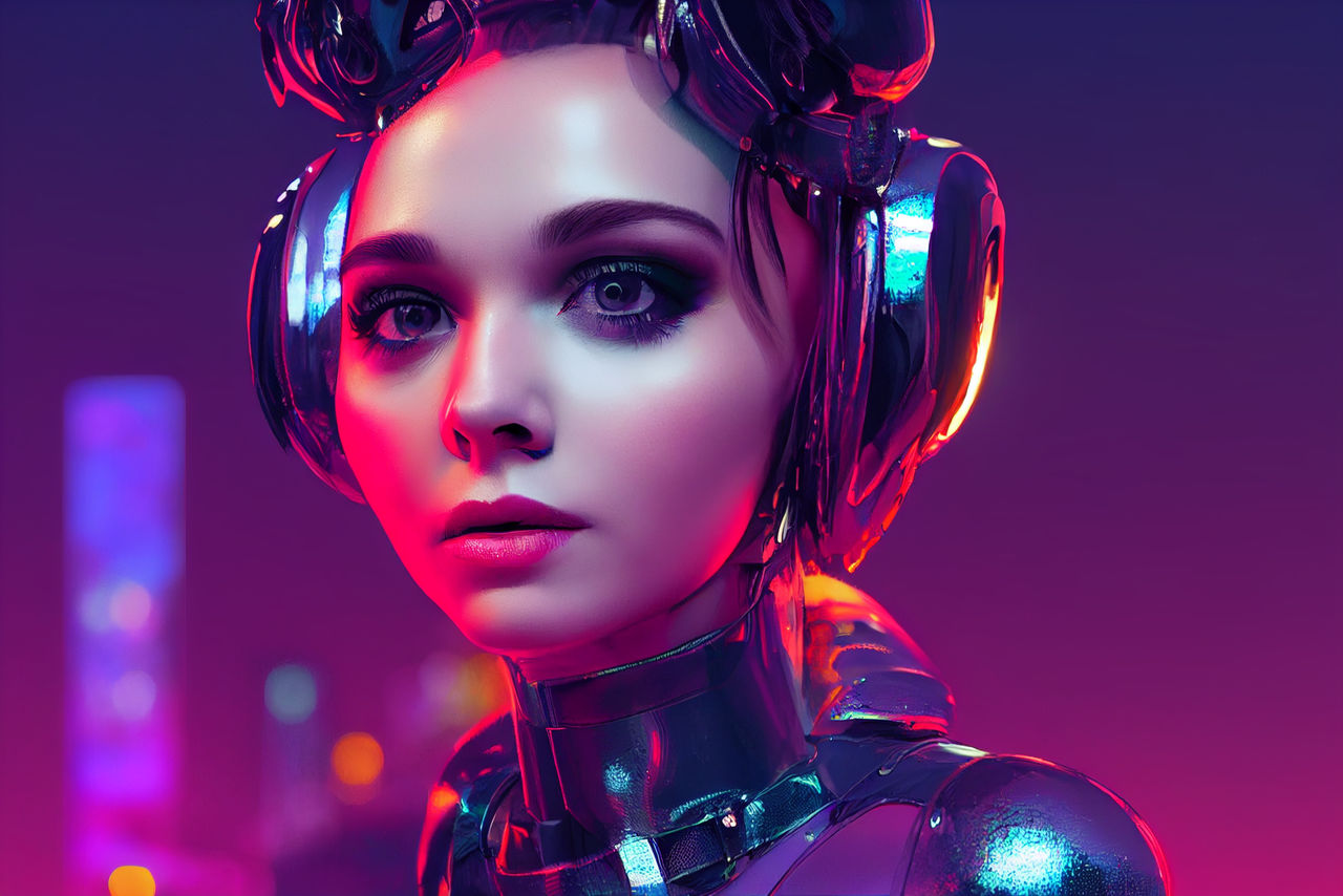 Glamour Shot Of Beautiful Android By Mettalynk On Deviantart