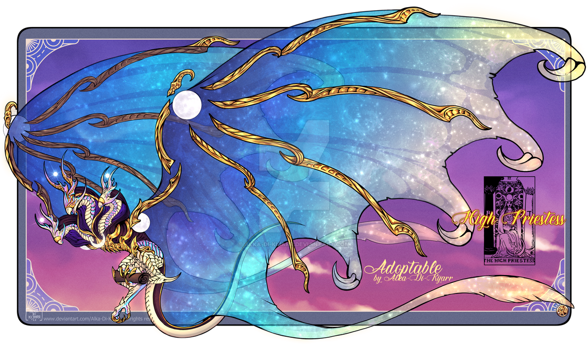 Closed Arcana X Inz High Priestess By Alka Di Kijarr On Deviantart