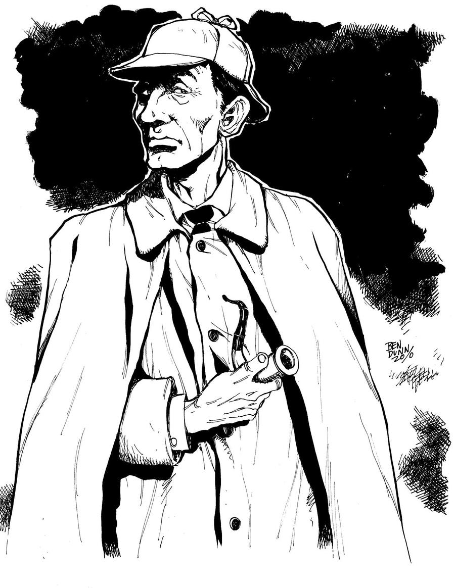 Sherlock Holmes commission by Dogsupreme on DeviantArt Sherlock Holmes commission by Dogsupreme on DeviantArt