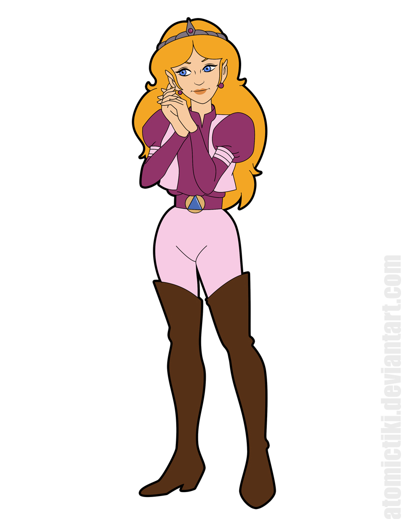 Princess Zelda By Atomictiki On Deviantart