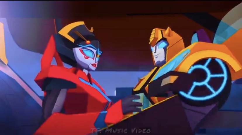 Cyberverse Bumblebee And Windblade By Aidenisiron On Deviantart