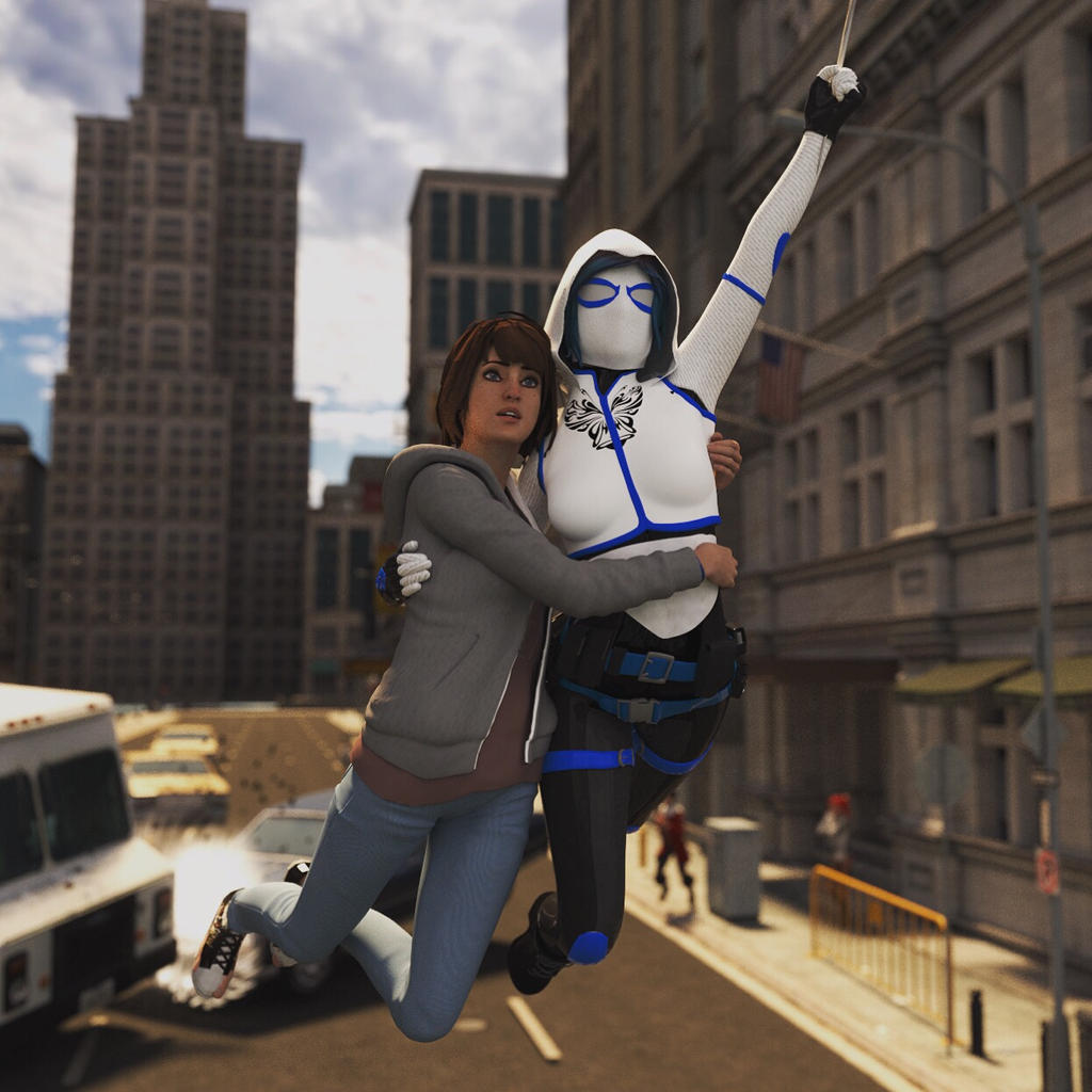 Spider Chloe Saves The Day By Thearcadian0125 On Deviantart
