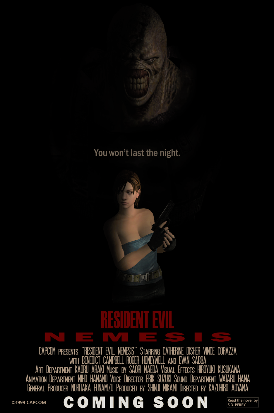 Nemesis And Jill Valentine On Nemesis Fc Deviantart
