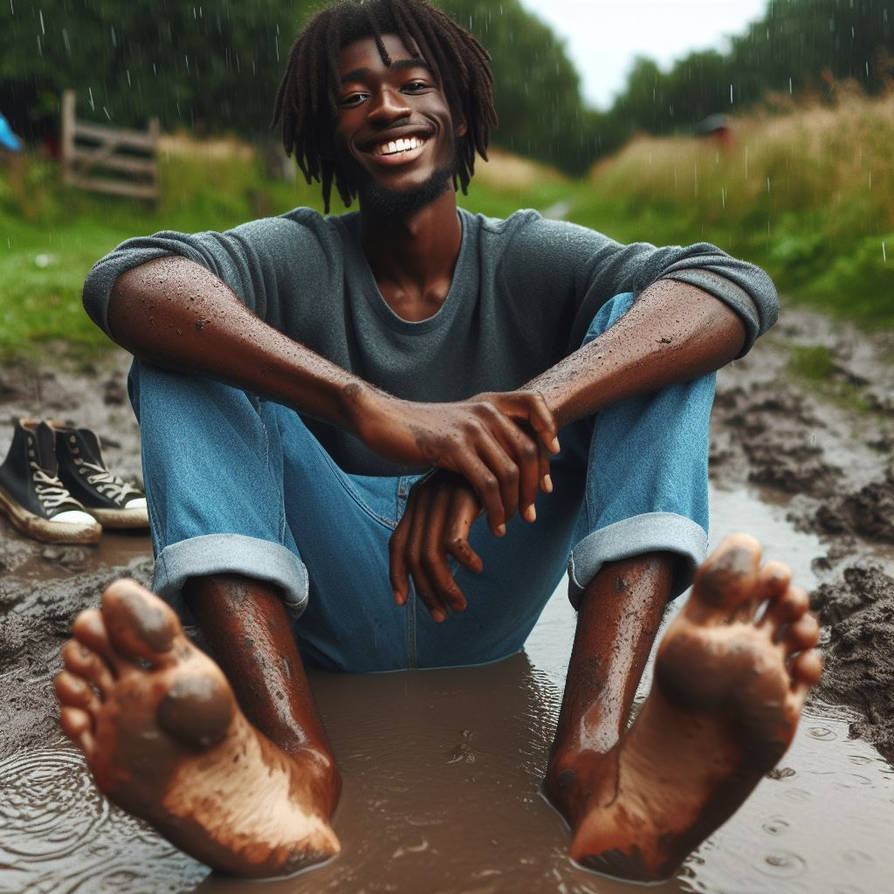 Sitting In A Mud Puddle 2 By Downtheupstairs On Deviantart