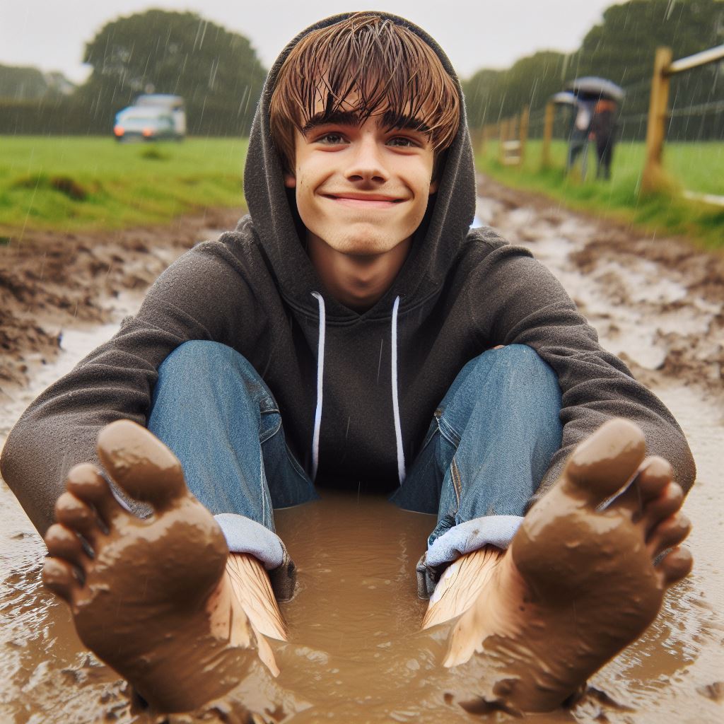 Sitting In A Mud Puddle 18 By Downtheupstairs On Deviantart