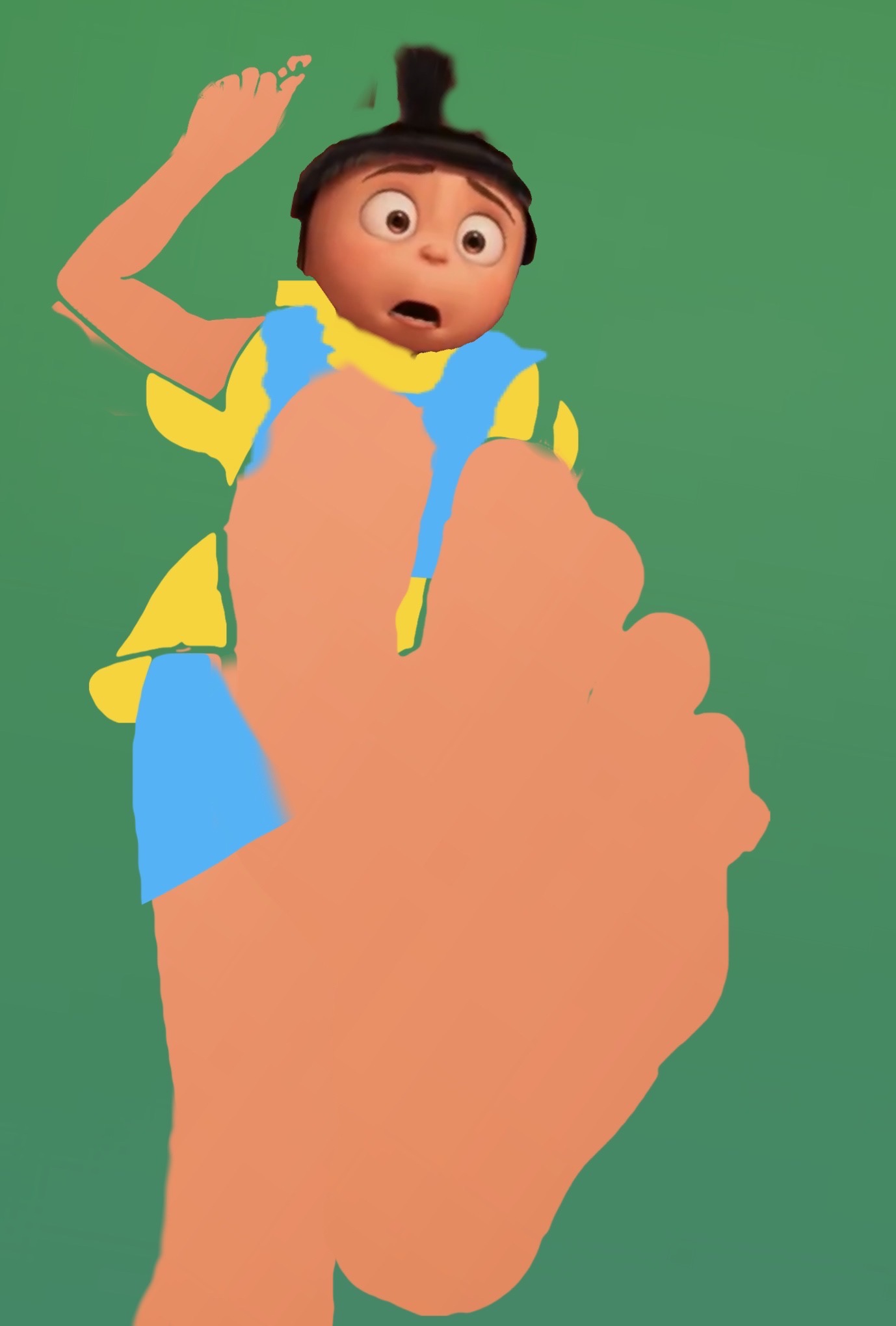 Despicable Me Agness Foot Pov By Superman123462a On Deviantart