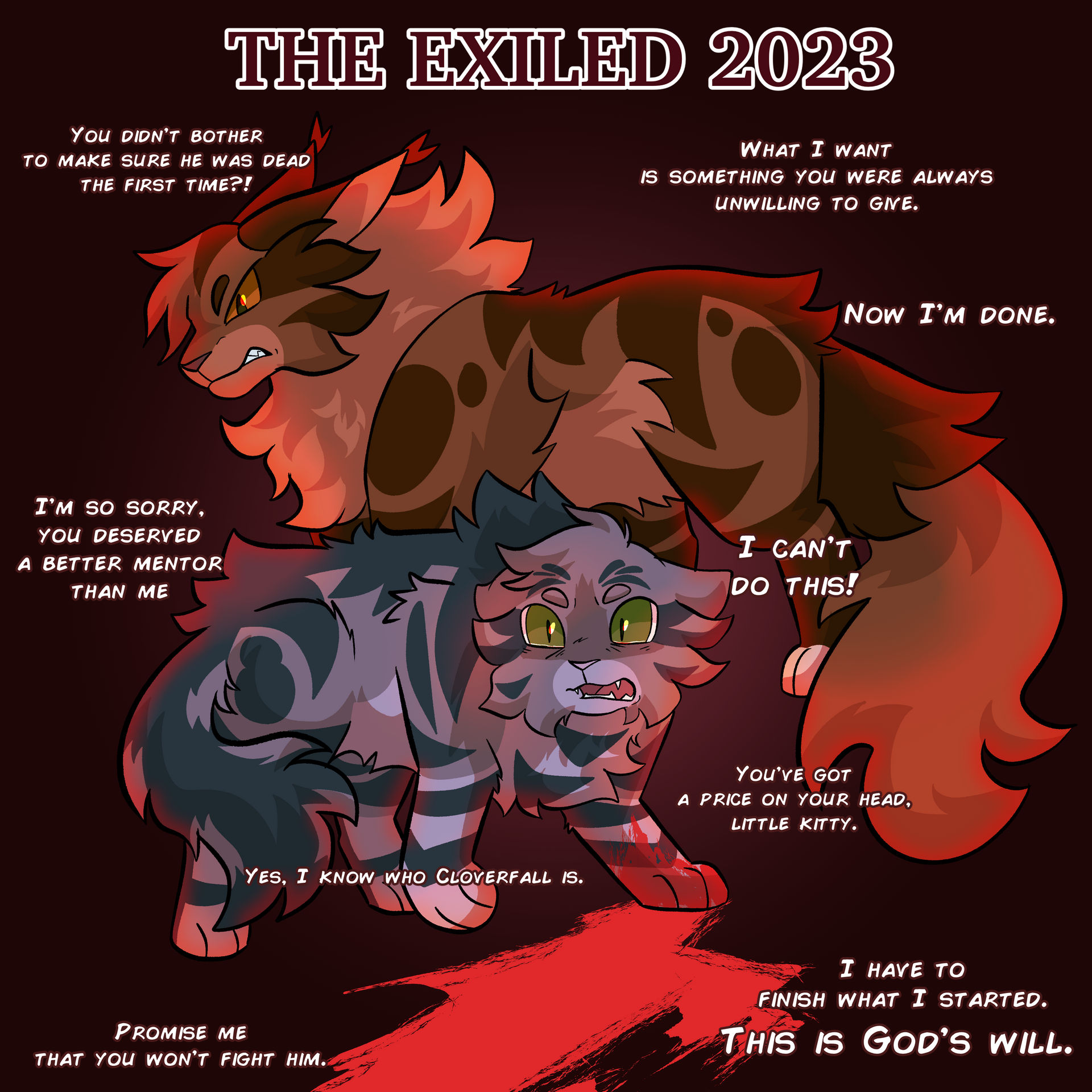 The Exiled 2023 teaser by Katterpies on DeviantArt The Exiled 2023 teaser by Katterpies on DeviantArt