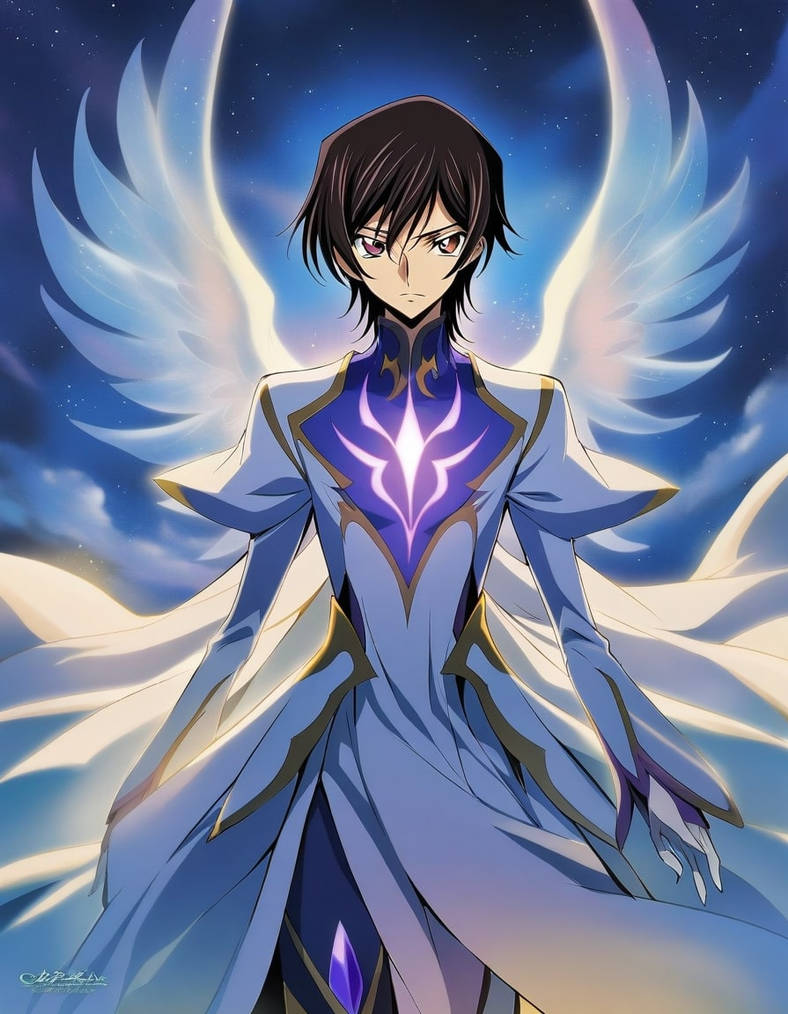 Lelouch Lamperouge Wallpaper by aiimagify on DeviantArt Lelouch Lamperouge Wallpaper by aiimagify on DeviantArt