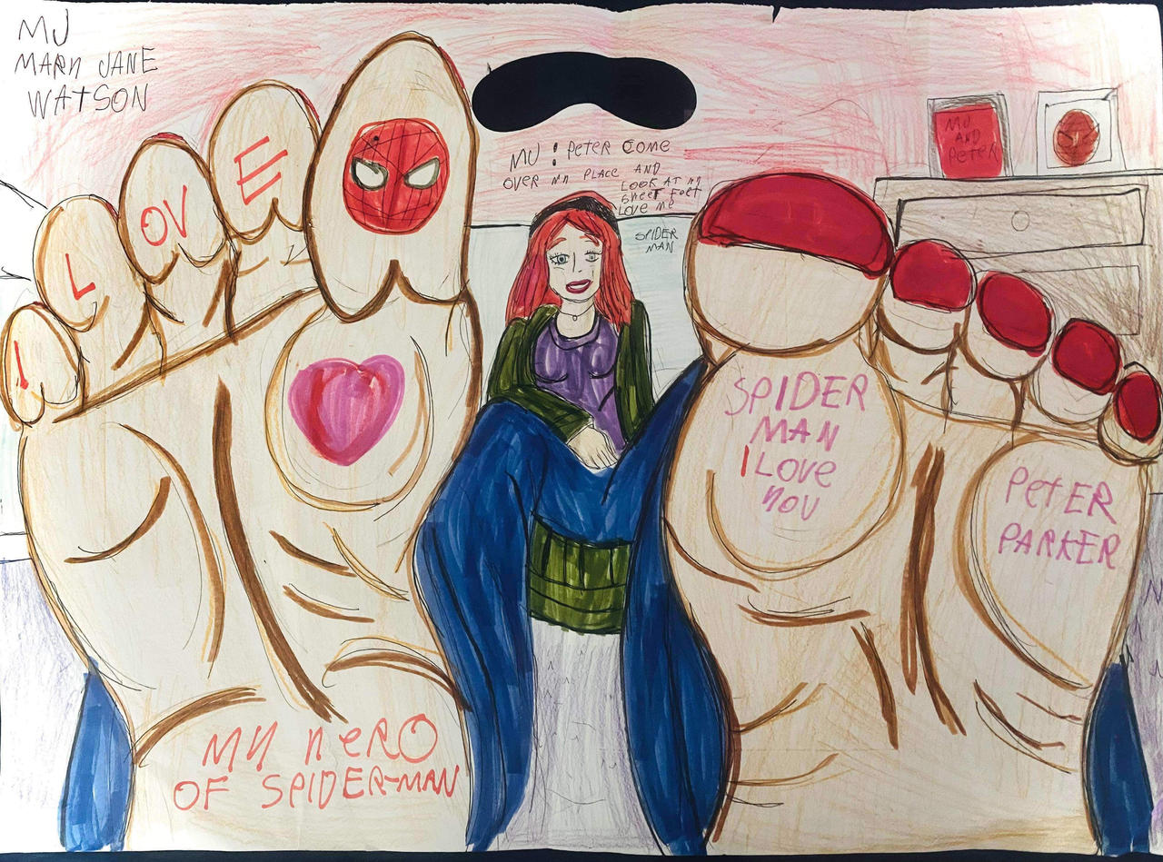 Mary Jane Watson Feet 2002 By Andersondoc On Deviantart