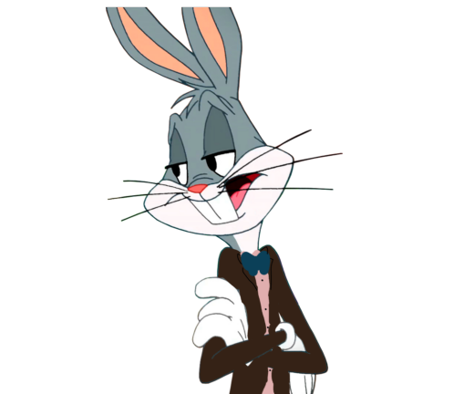 Bugs Bunny Wearing A Suit Vector By Tom9889 On Deviantart
