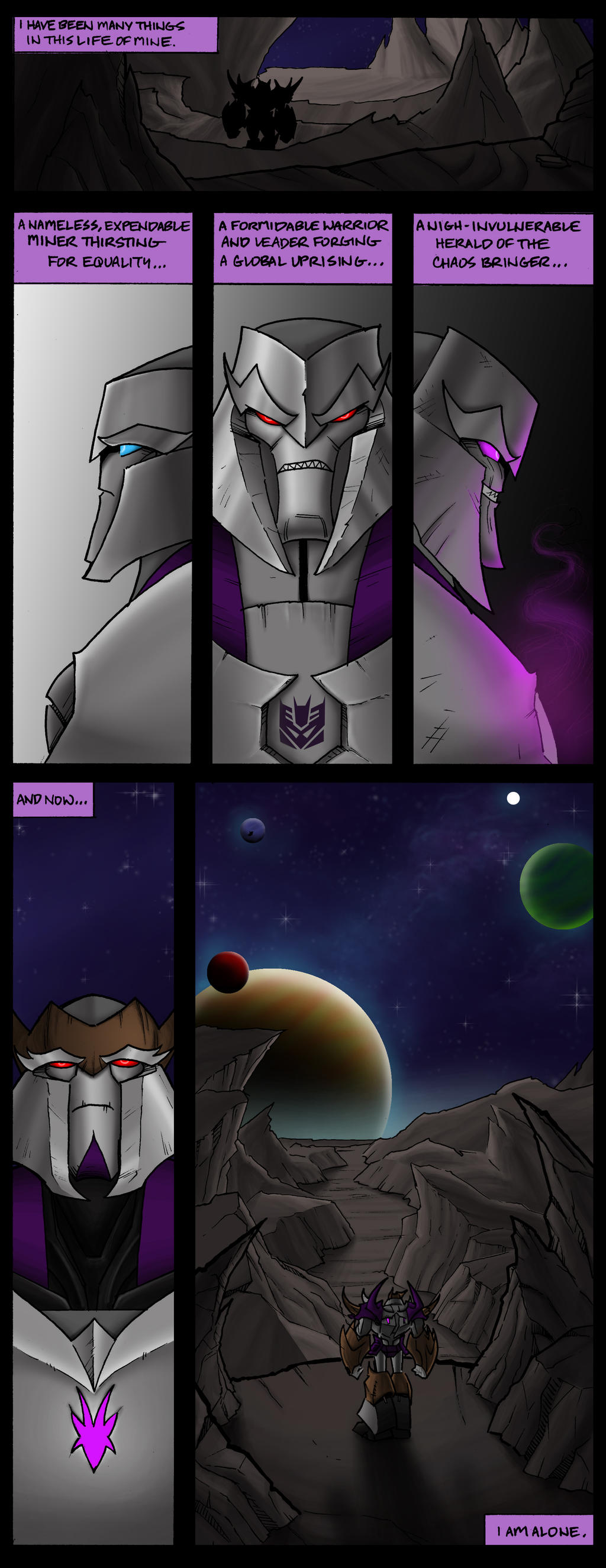 Megatron Exile By Envyskort On Deviantart