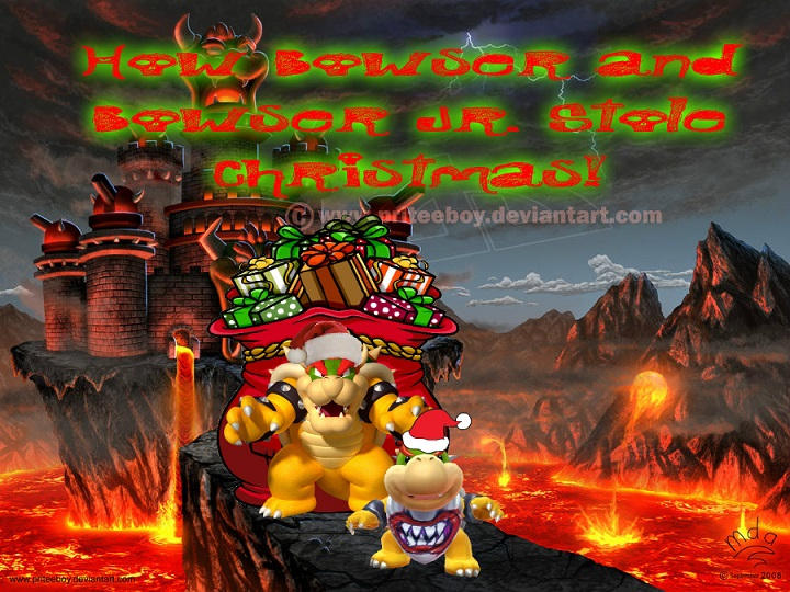 How Bowser And Bowser Jr Stole Christmas Part 1 By Jgjr1051 On Deviantart