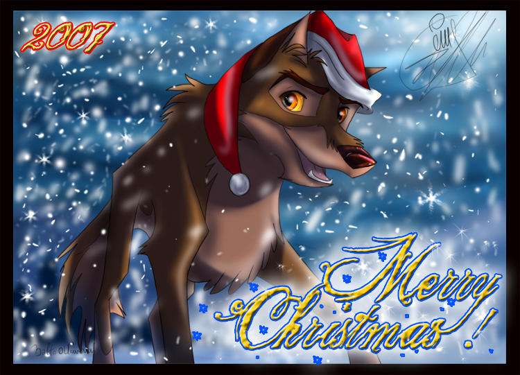 Balto Christmas Card by Synthucard on DeviantArt