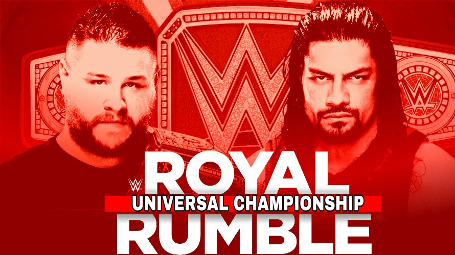 Wwe Royal Rumble 2017 Kevin Owens Vs Roman Reigns By Supershaheel On
