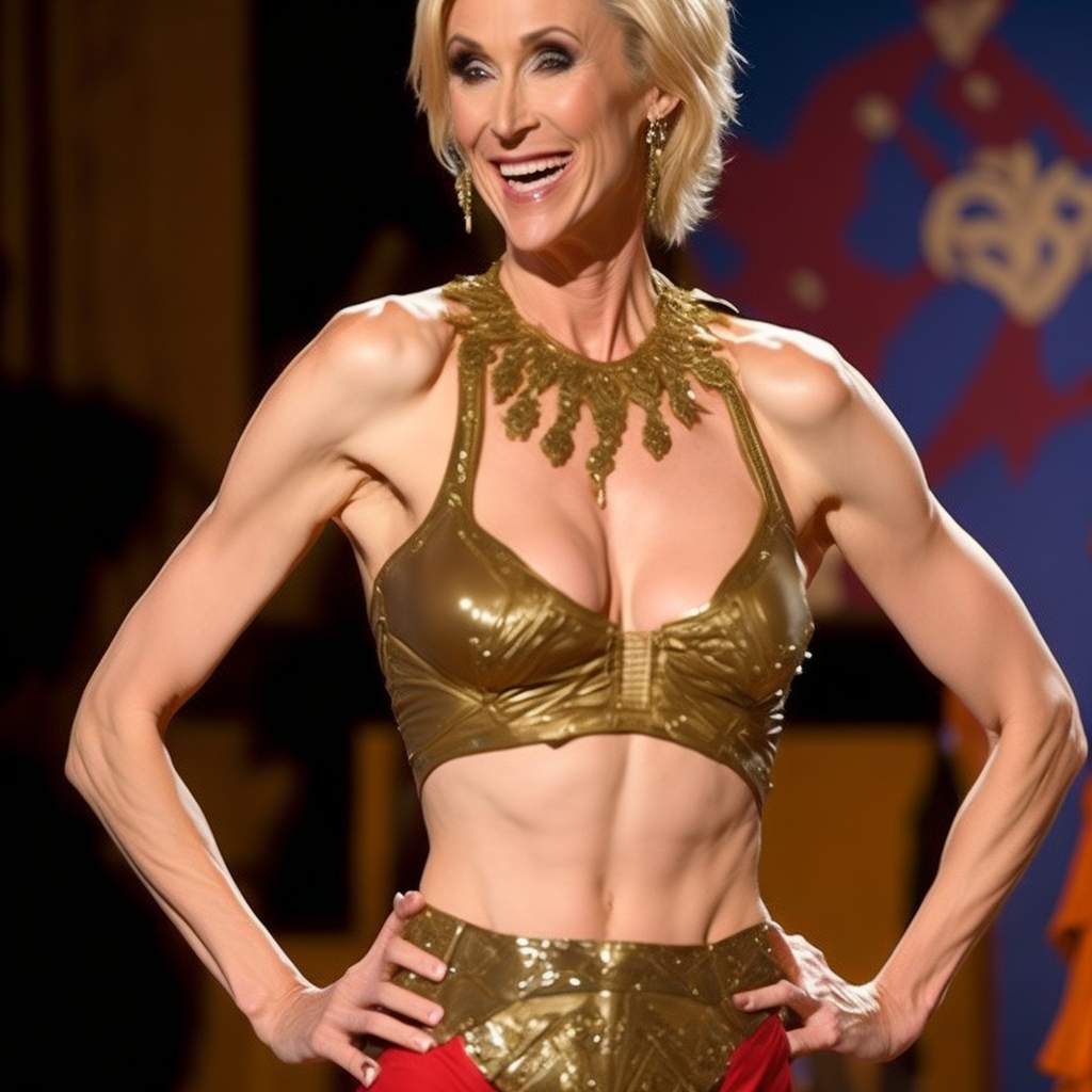Jane Lynch Belly Dancing By Captgage On Deviantart