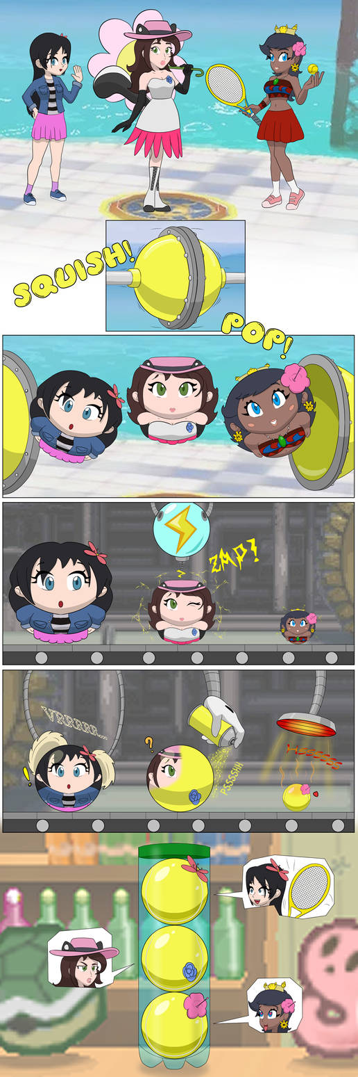 Nani And Friends Having A Ball Inanimate Tf By Orcbrother On Deviantart