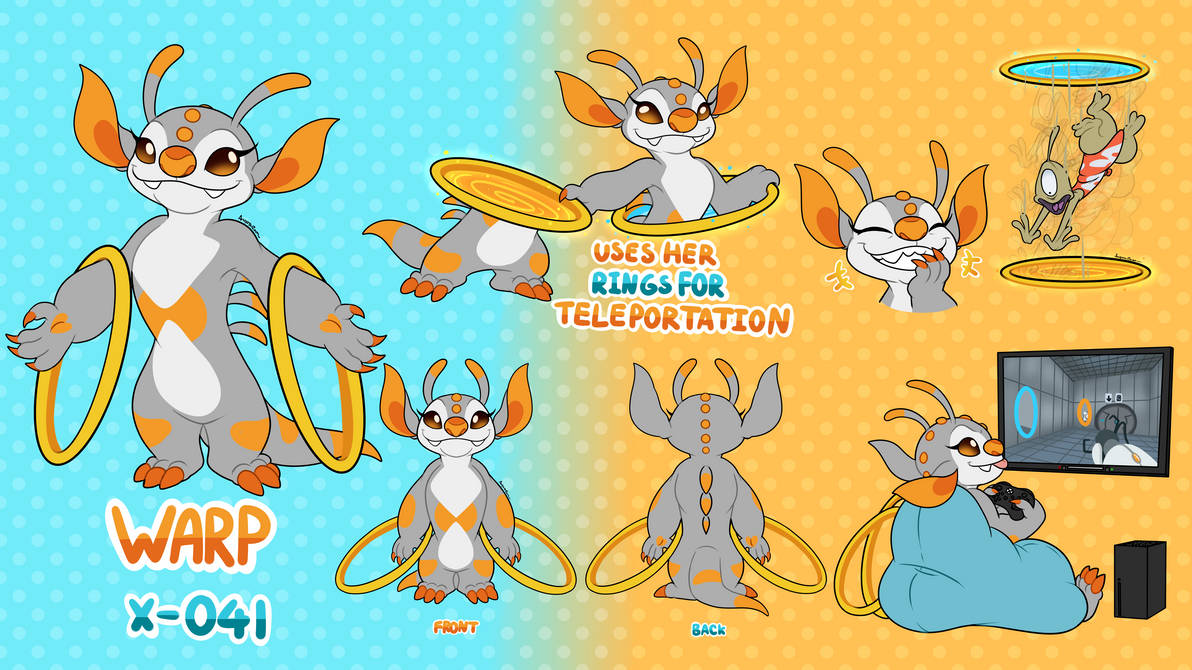 Commission Warp Ref Sheet By Angoraram On Deviantart