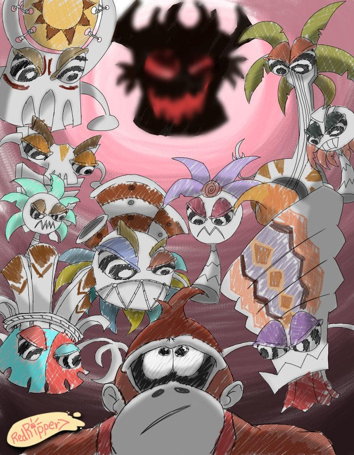 Facing The Tiki Tak Tribe By Redripper7 On Deviantart