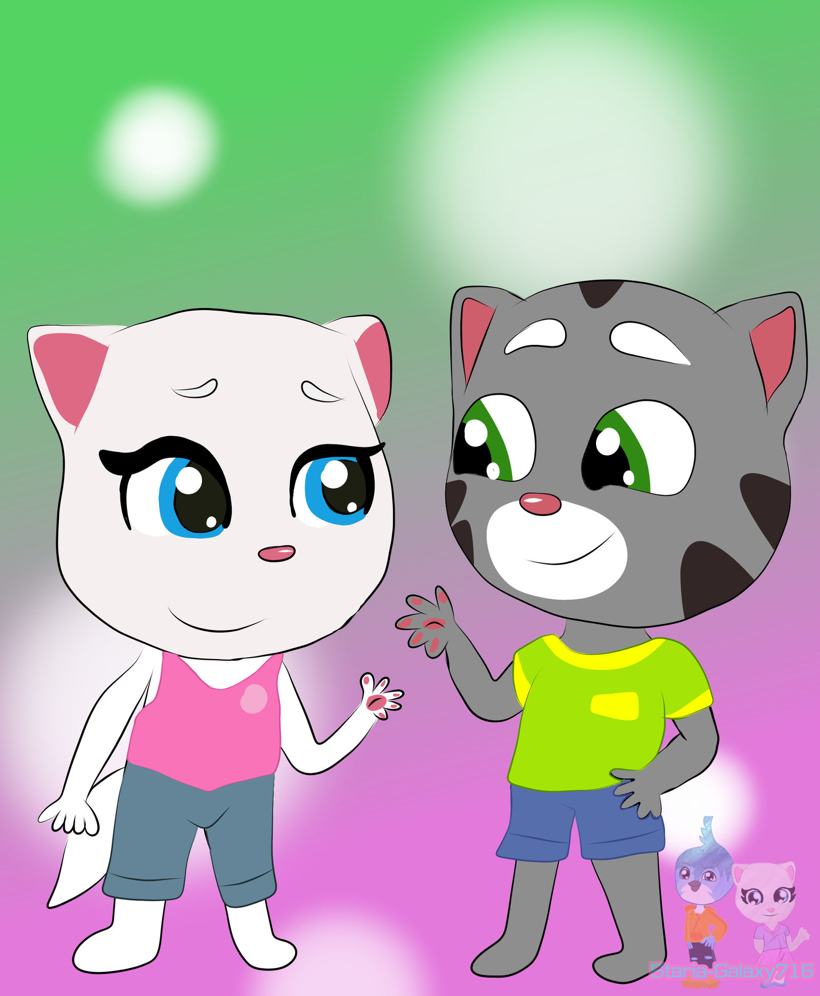 Tom X Angela By Staria Galaxy716 On Deviantart