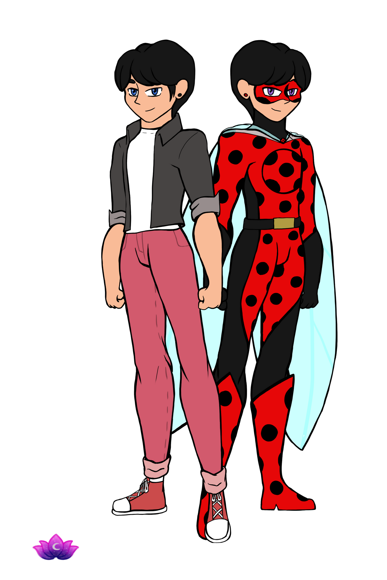 Ladybugmarinette Genderbend 2 By Celestiall0tus On Deviantart