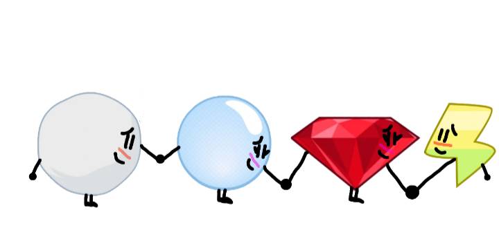 Snowball X Bubble X Ruby X Lightning By Nailclippersoso On Deviantart