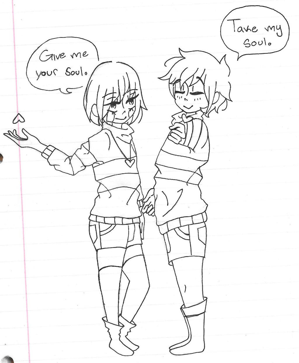 Malefrisk And Femalechara By Hash1e On Deviantart