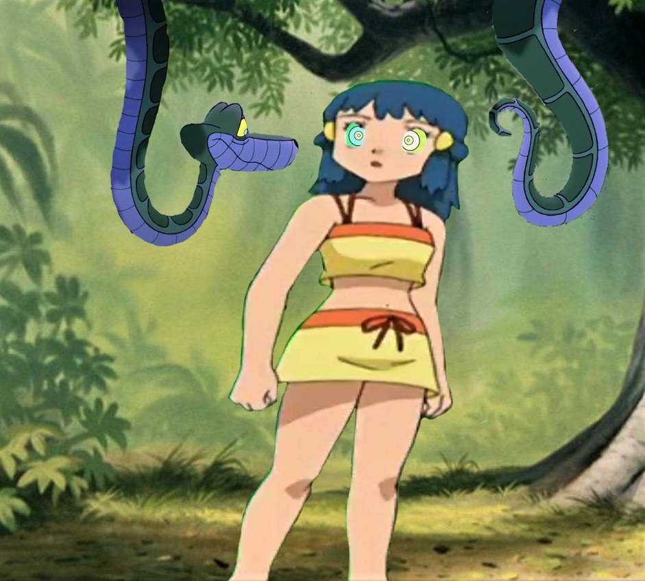 Kaa Meets Dawn By Hypnobot77 On Deviantart