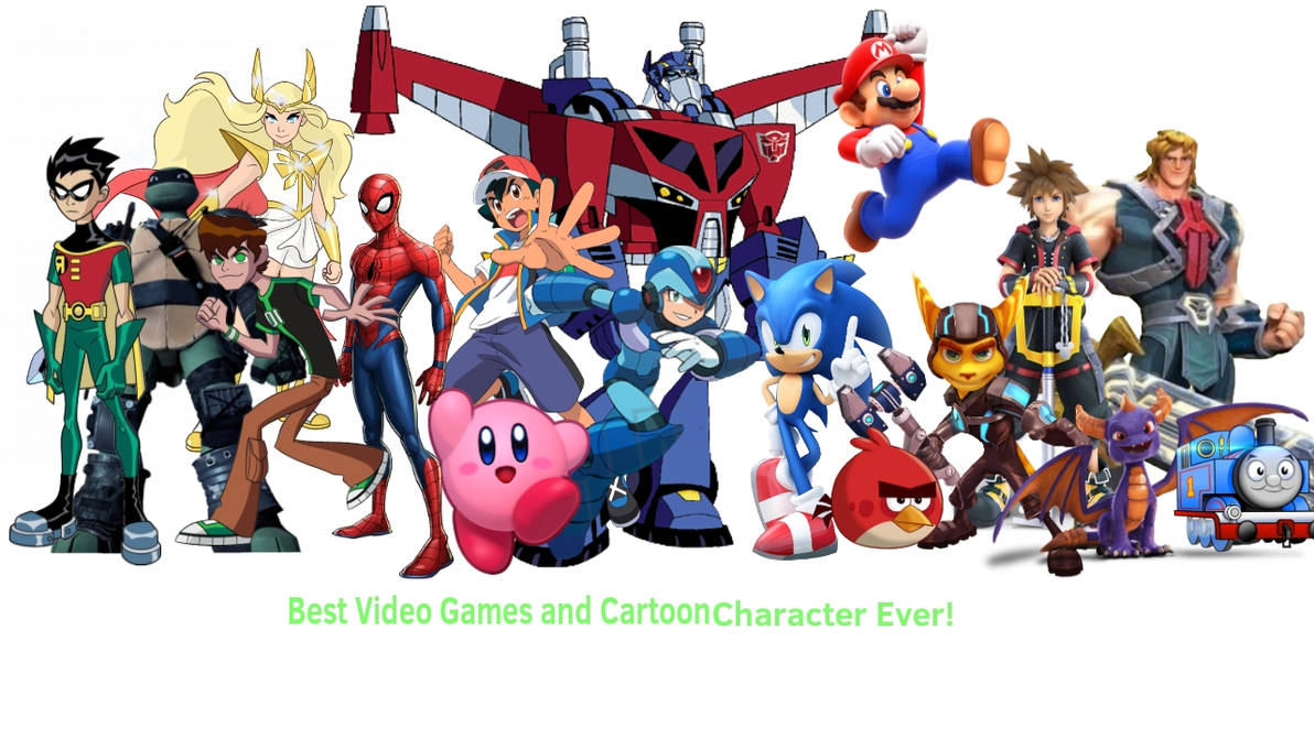 Best Video Game And Cartoon Characters Ever By Jonatan55484 On DeviantArt best-video-game-and-cartoon-characters-ever-by-jonatan55484-on-deviantart