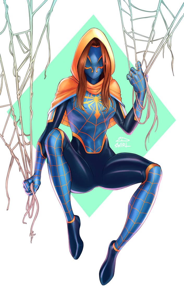 Spidersona Commission By 2dswirl On Deviantart