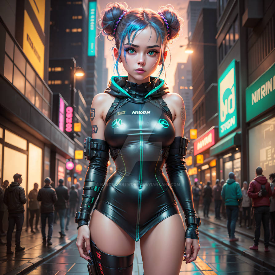 Cyberpunk Girl Artwork By Rasooliartworks On Deviantart