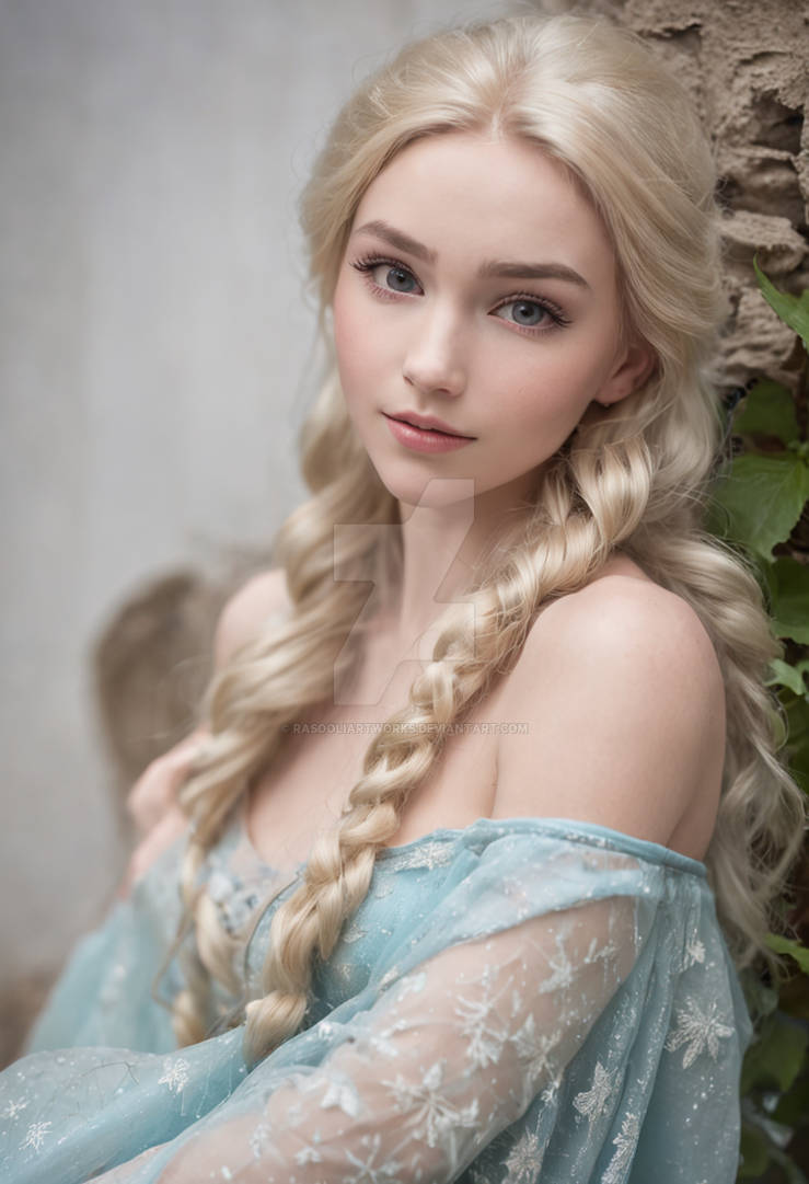 Princess Elsa From Frozen By Rasooliartworks On Deviantart