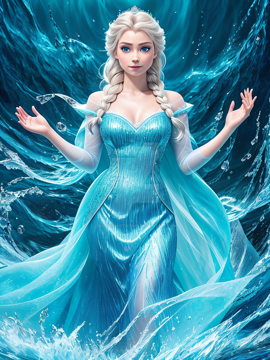 Elsa Cartoon Character From Frozen 4k Elsa By Rasooliartworks On Deviantart